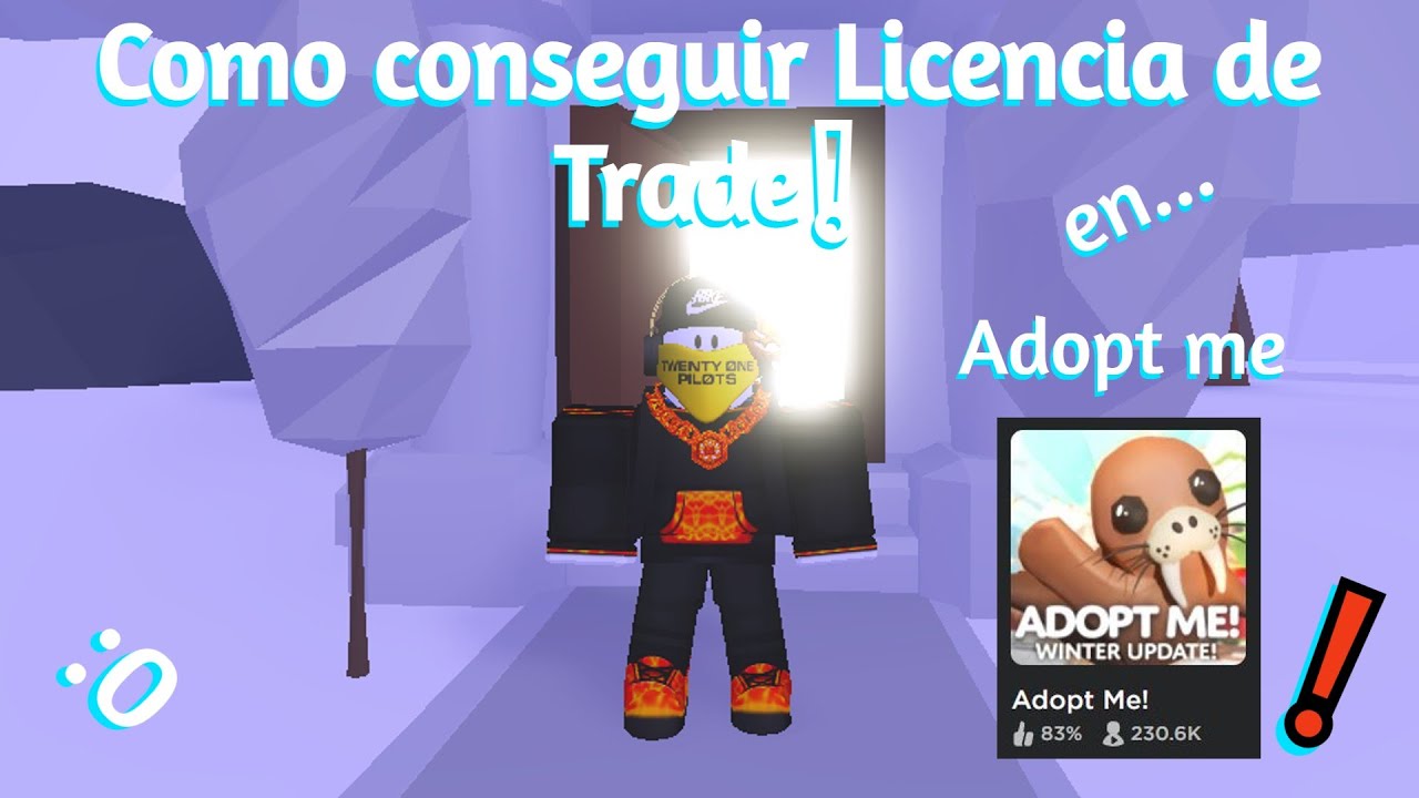 Como conseguir Licencia de Trade 🤝 en Adopt me🐶 | ROBLOX - YouTube