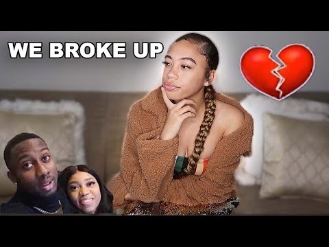 WE BROKE UP...