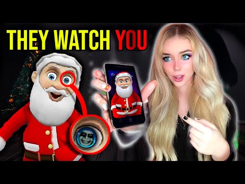 DO NOT DOWNLOAD THESE CURSED CHRISTMAS APPS...(*SCARY*)