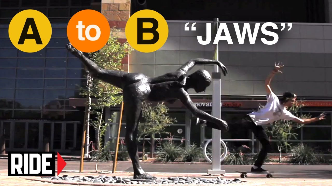 Aaron "Jaws" Homoki Skates Phoenix - A to B - YouTube