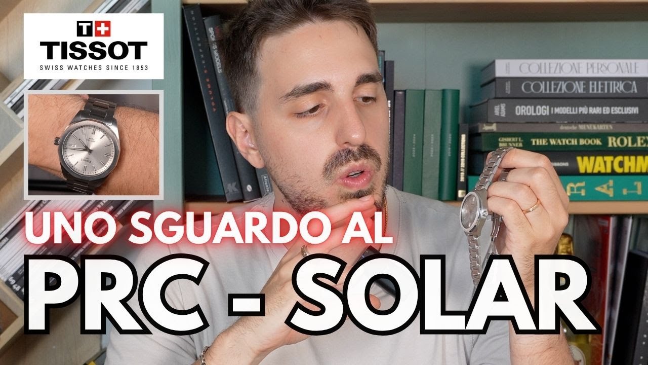 Recensione Tissot PRC100 Solar - L'orologio solare con tecnologia Lightmaster - YouTube