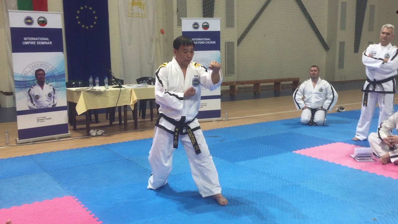 Joong Gun Tull TaekwonDo ITF by GM Kim Ung Chol Explication - YouTube