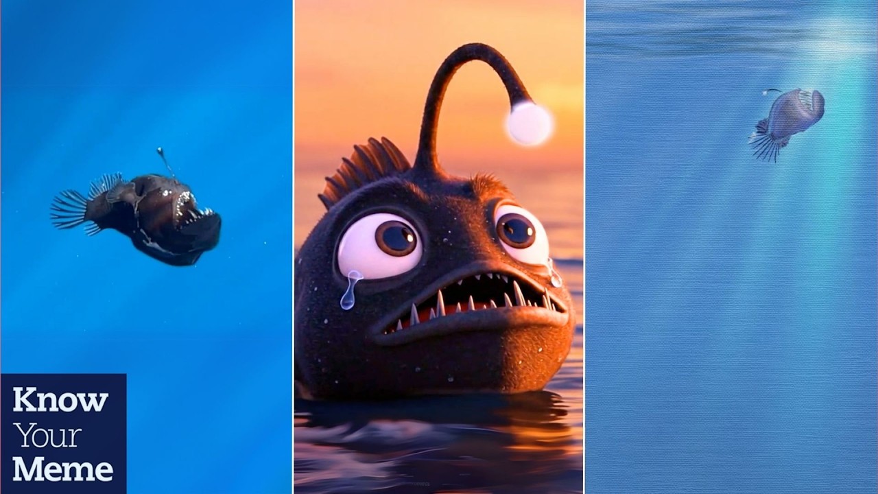 Why Is This Anglerfish Making TikTokers Cry? - YouTube