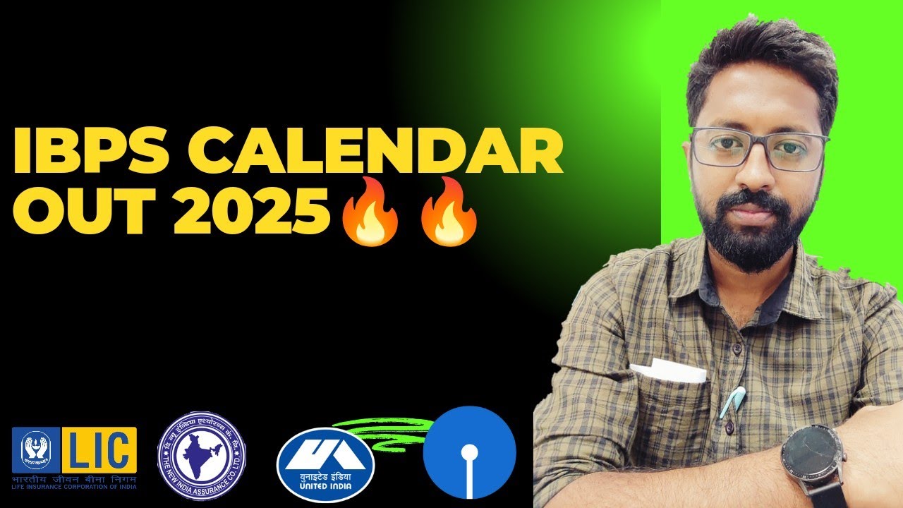 IMPORTANT Points on IBPS CALENDAR 🔥🔥 - YouTube