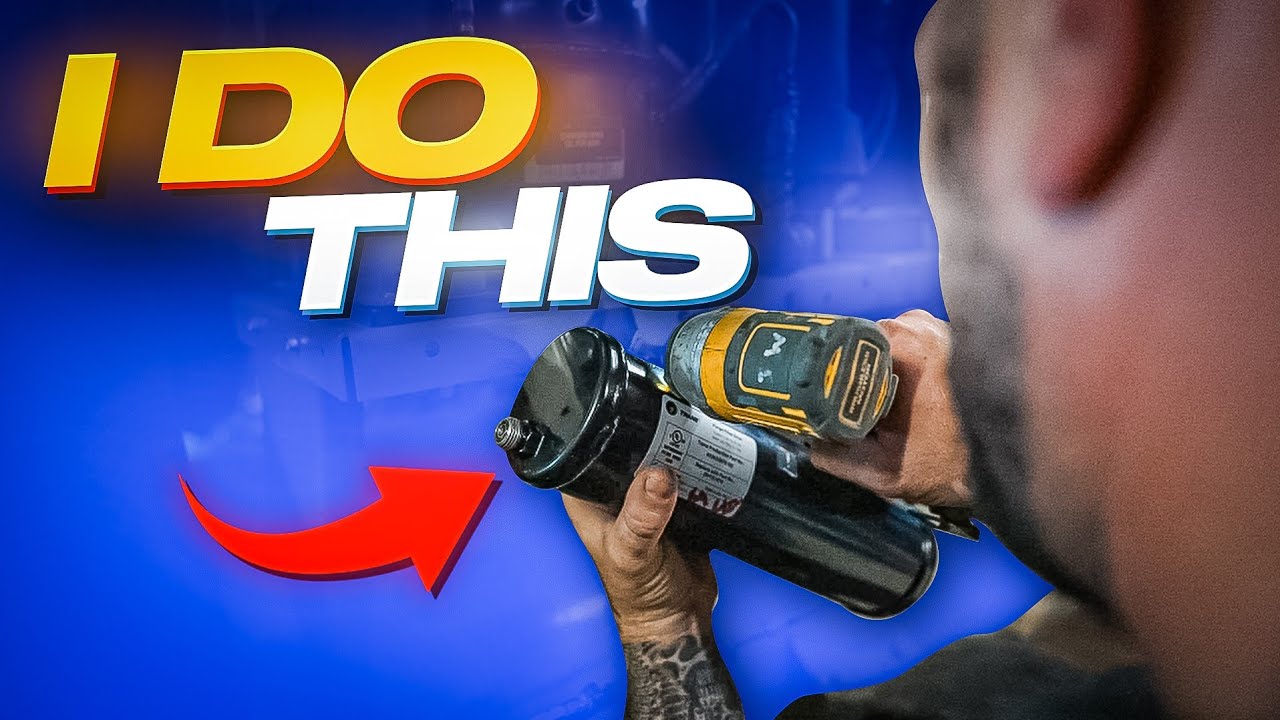 CVH Purge Filter Changing Trane Chiller - YouTube