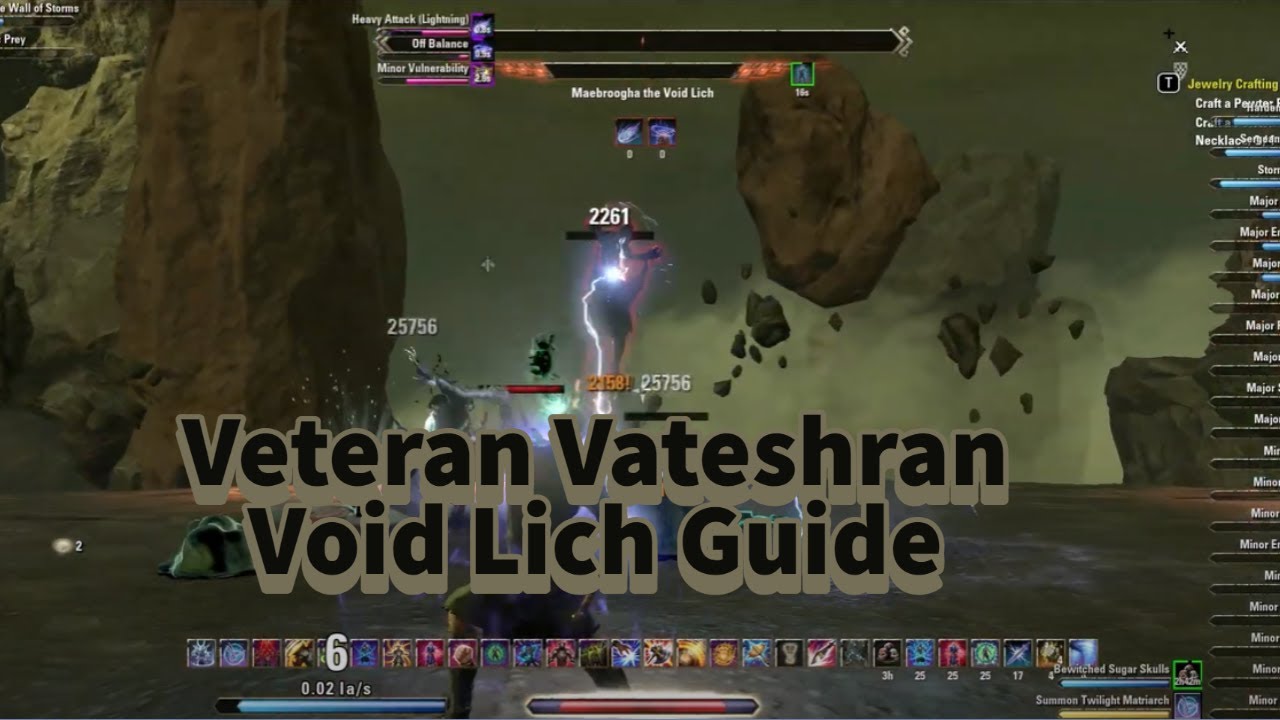 Veteran Maebroogha The Void Lich Guide - YouTube