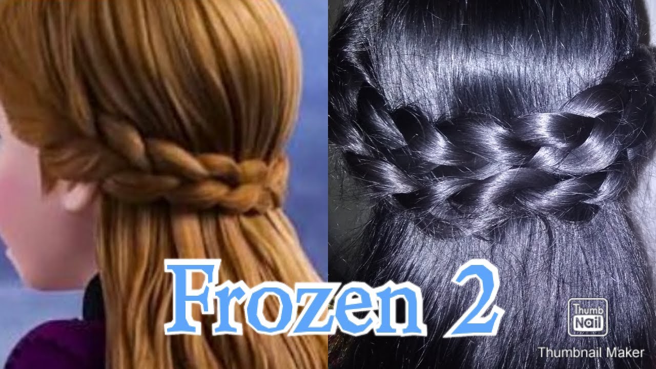 Ana's Hairstyles||Frozen 2||Ana's Easy hairstyles Inspired|| Su's Style ...