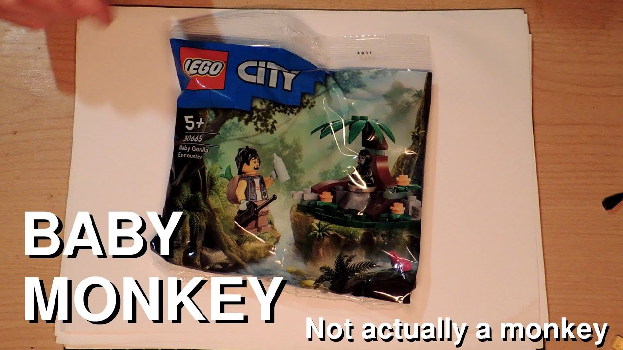 Lego 30665 Baby Gorilla Encounter - YouTube