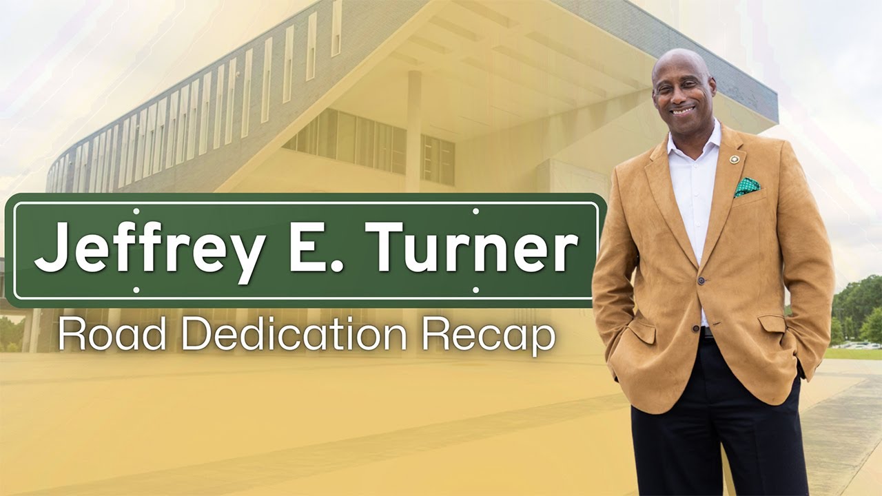 Jeff E. Turner Road Dedication Ceremony Recap - YouTube