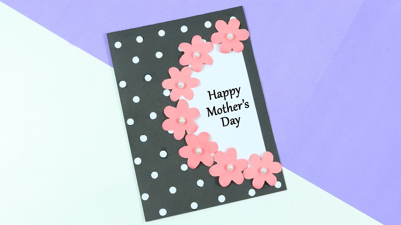 Easy & beautiful card for mothers day / mothers day card making very ...