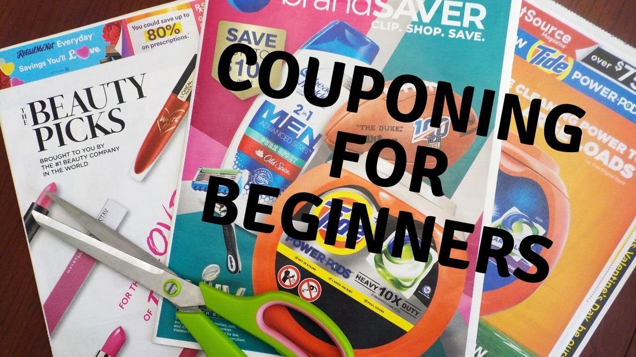 COUPONING FOR BEGINNERS - YouTube