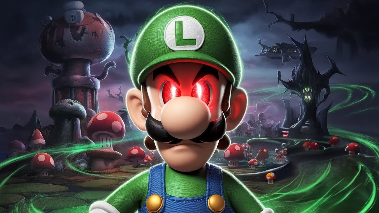 LUIGI.EXE WANTS TO PLAY A GAME!!! | LEFT BEHIND - YouTube
