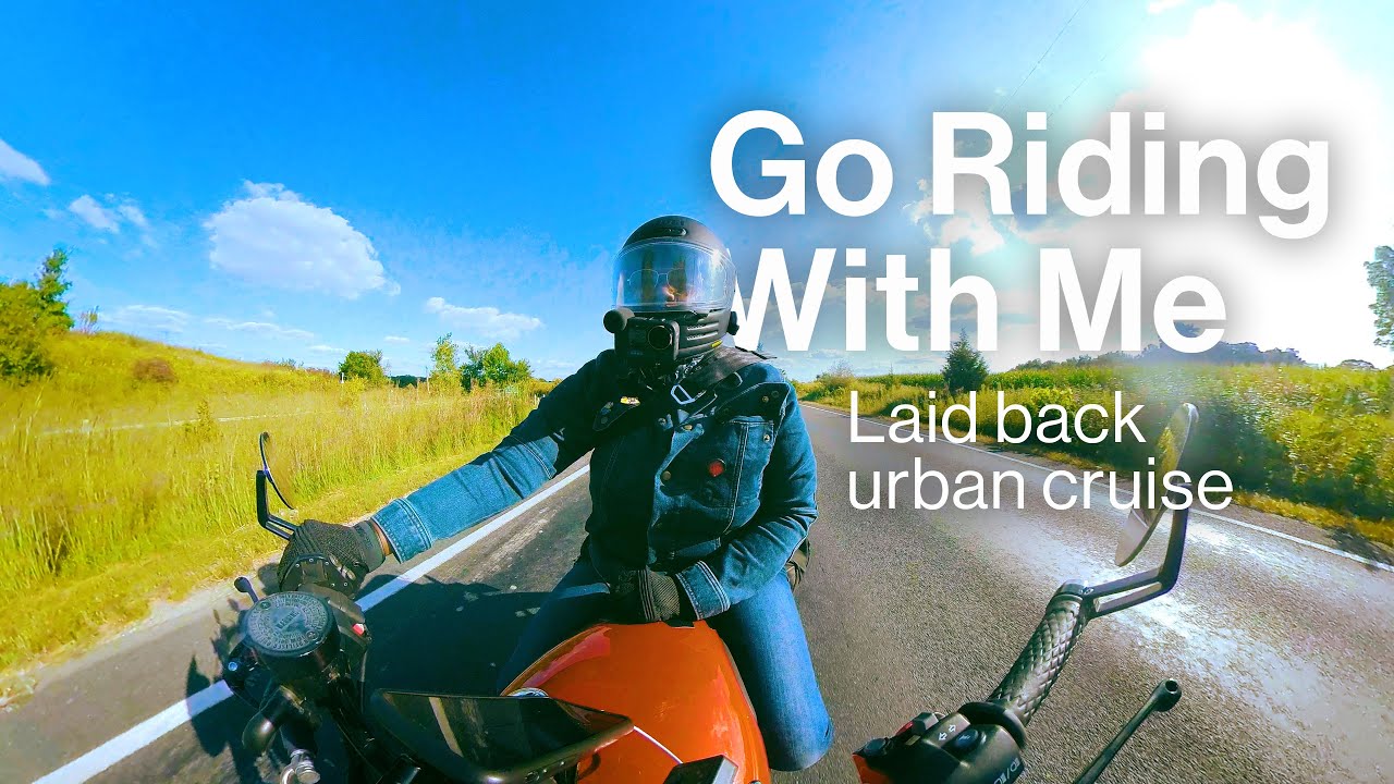 Go Riding With Me—Laid Back Urban Cruise (Street Twin 900, exhaust-only ...