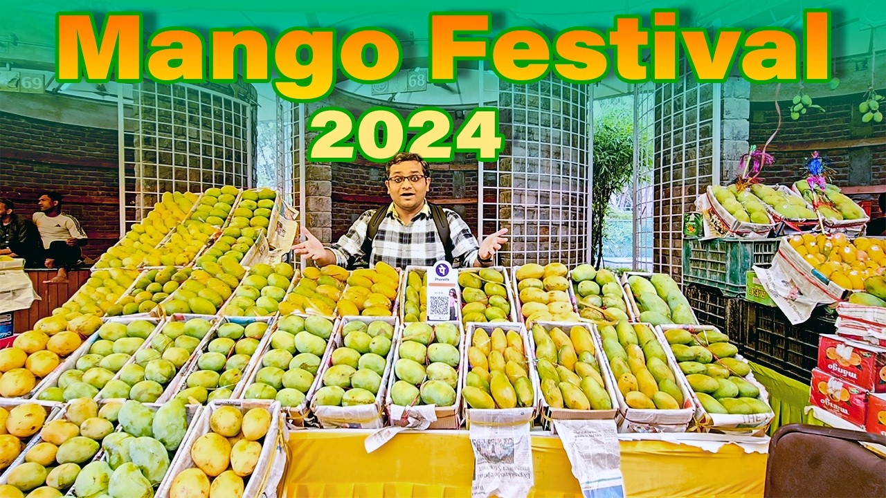 33rd Mango Festival 2024 at Janakpuri Dilli Haat | Vlogs By Rajeev - YouTube