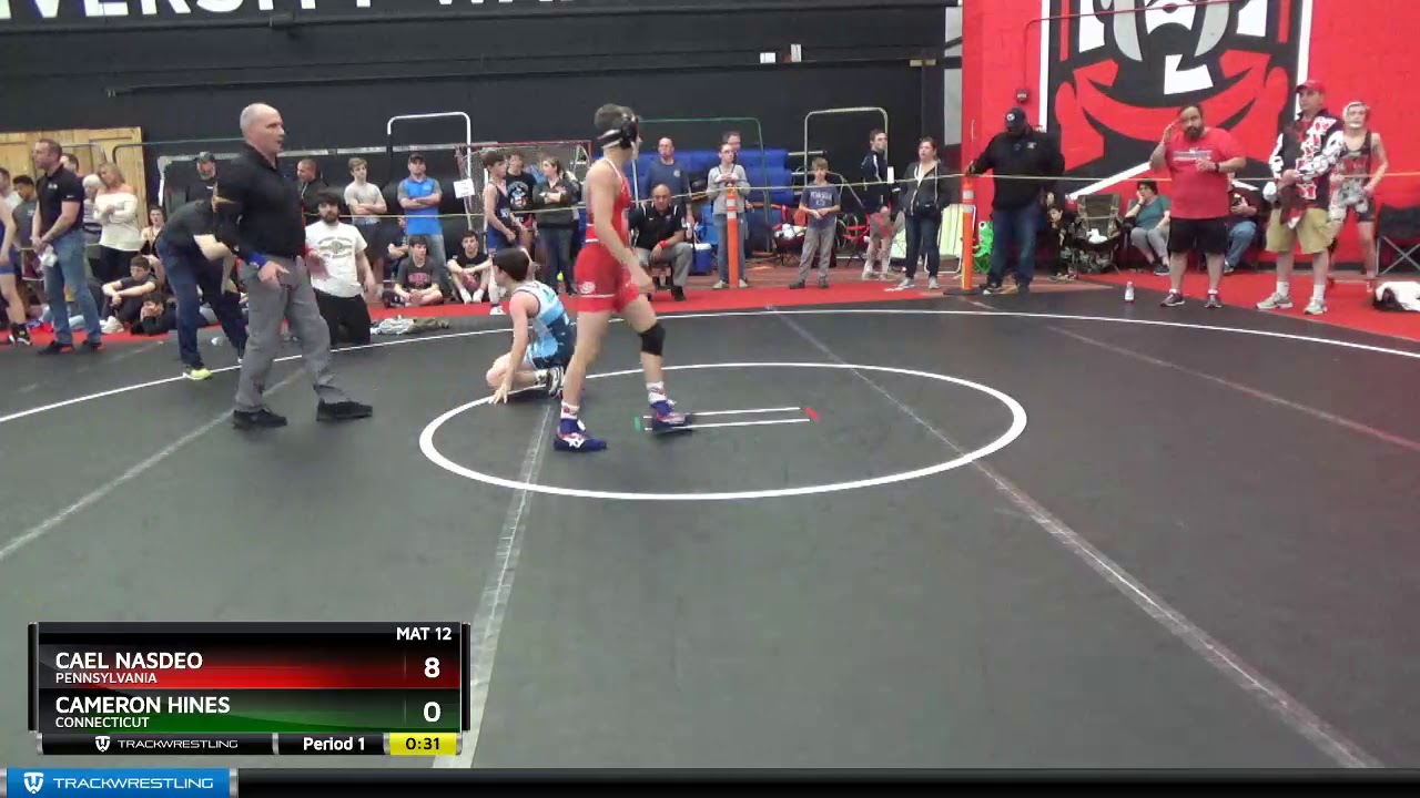 16U 100 Cael Nasdeo Pennsylvania Vs Cameron Hines Connecticut - YouTube