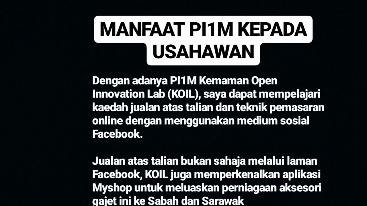 PENIAGA AKSESORI GAJET @KEMAMAN OPEN INNOVATION LAB (KOIL) - YouTube