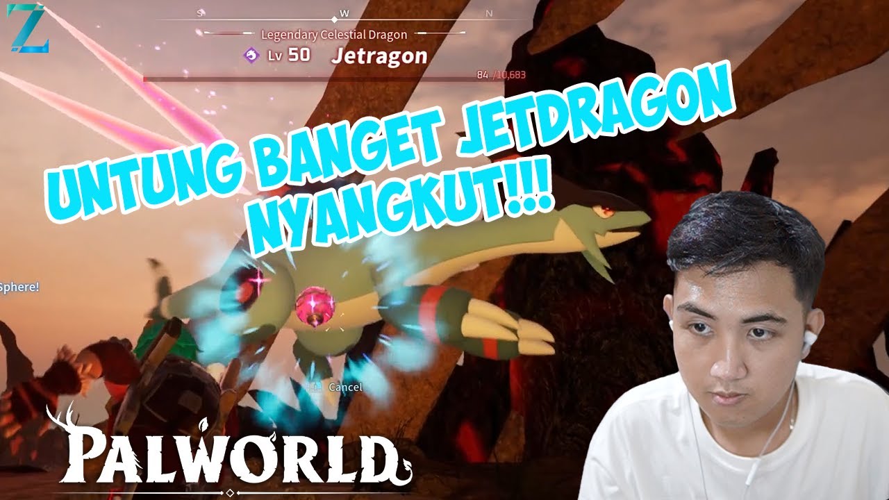 Tebal Banget Ini Jet Dragon Palworld Indonesia Youtube