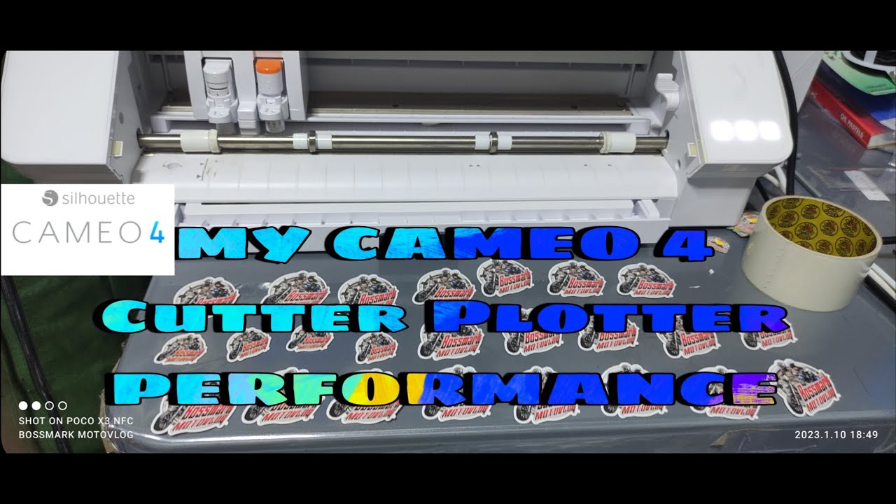 Episode 153 - My Cameo 4 Cutter Plotter Performance - YouTube
