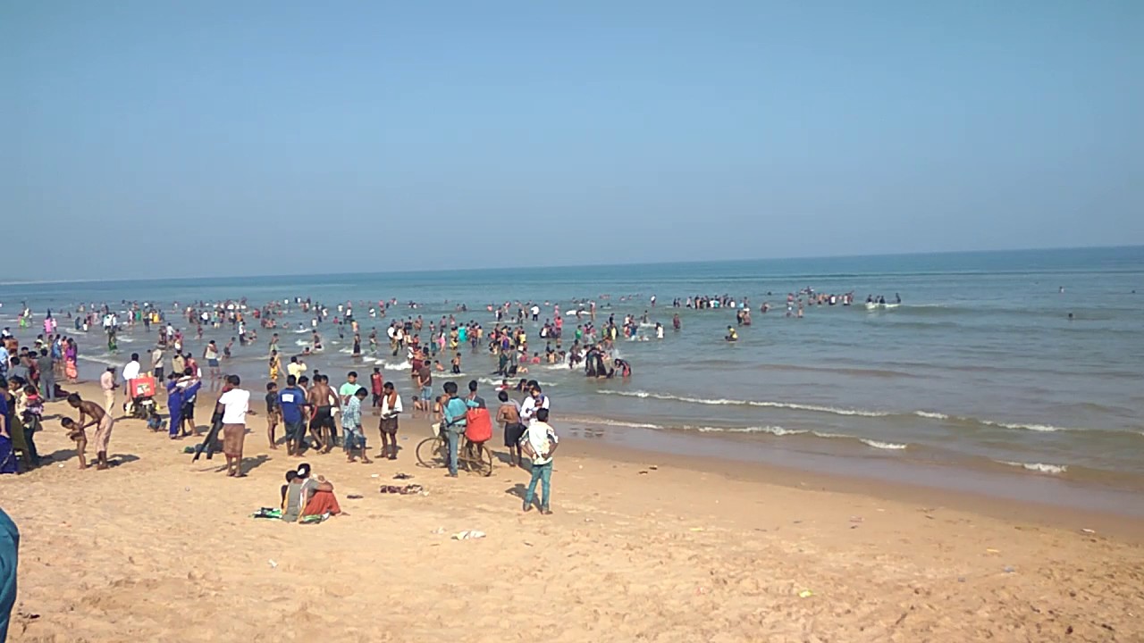 Bhavanapadu beach in hari - YouTube