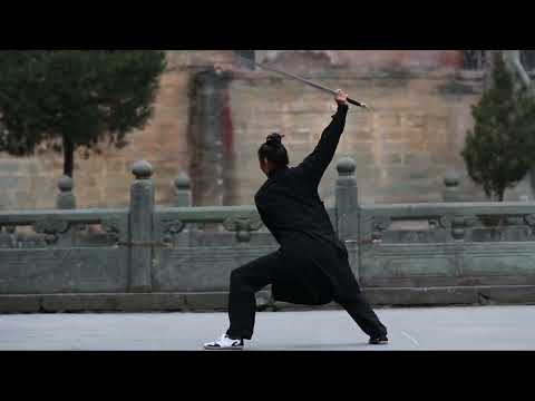 Wudang Dan Sword Playing