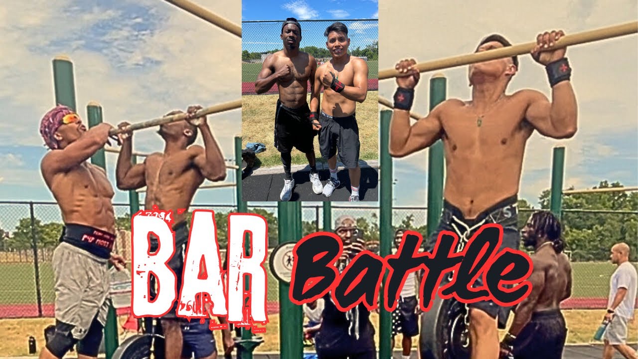 Bar Battle - @4un3rcardona_ v @emekahfitness - YouTube