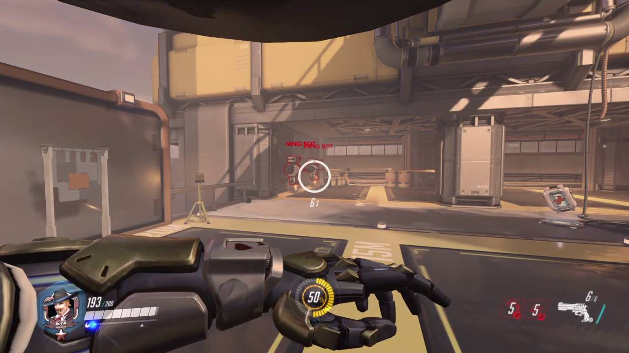 Overwatch: McCree Legendary Gambler Skin Weapon Appearance - YouTube