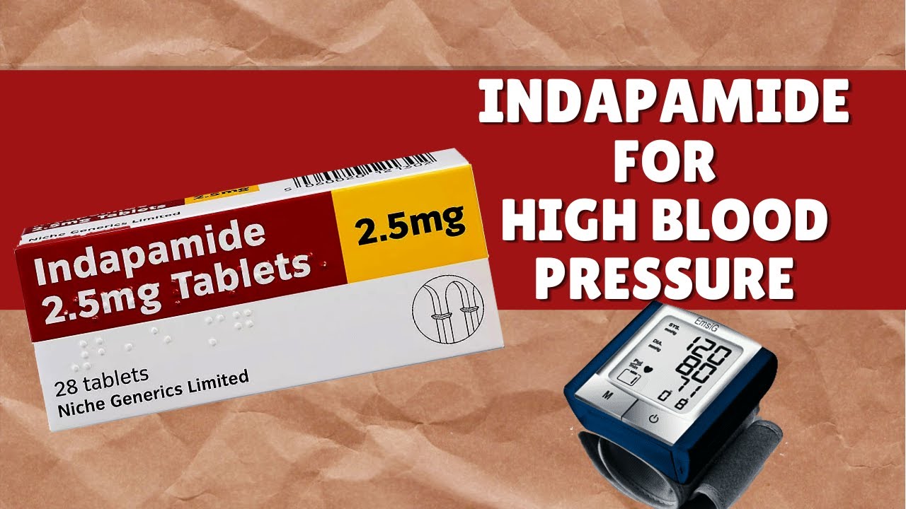 How The Water Tablet, Indapamide Lowers Your High Blood Pressure ...