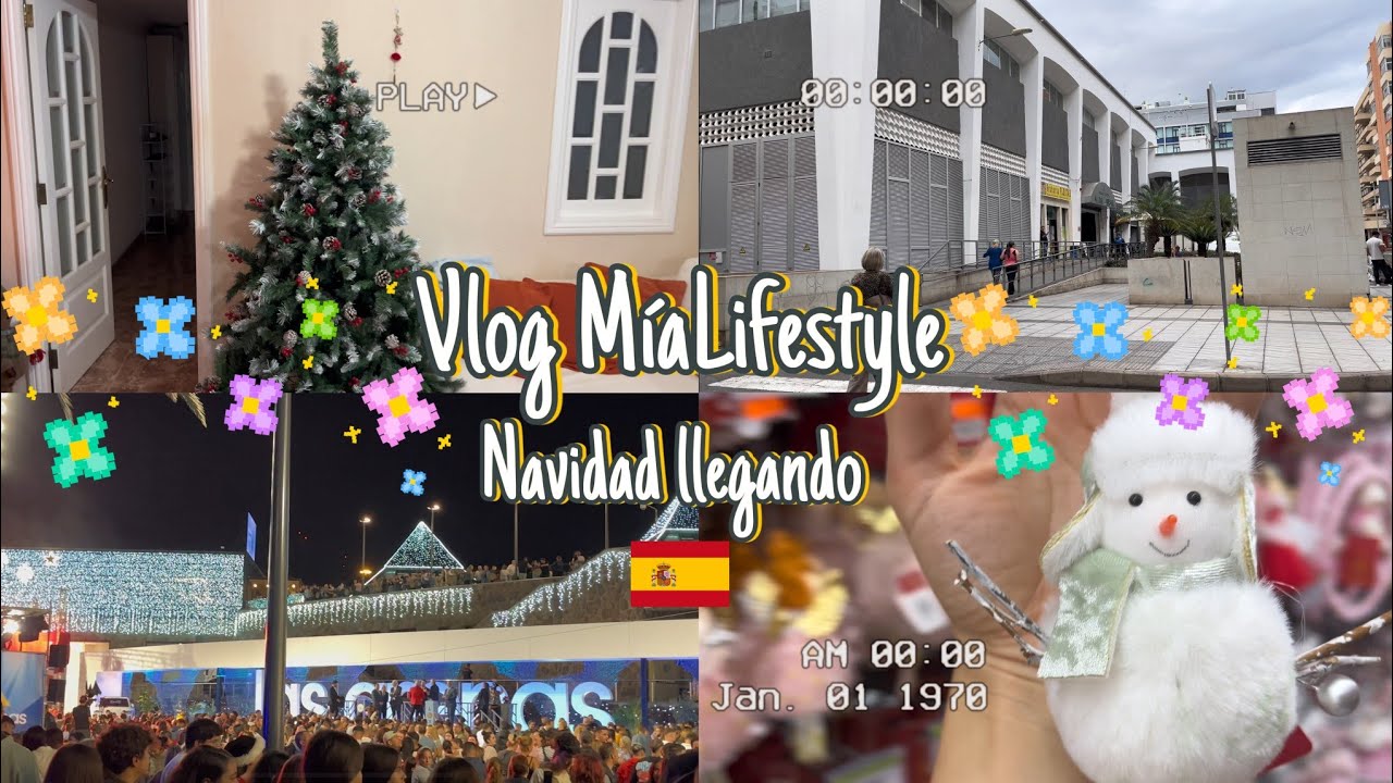 Vlog Mia Lifestyle | La Navidad esta llegando - YouTube