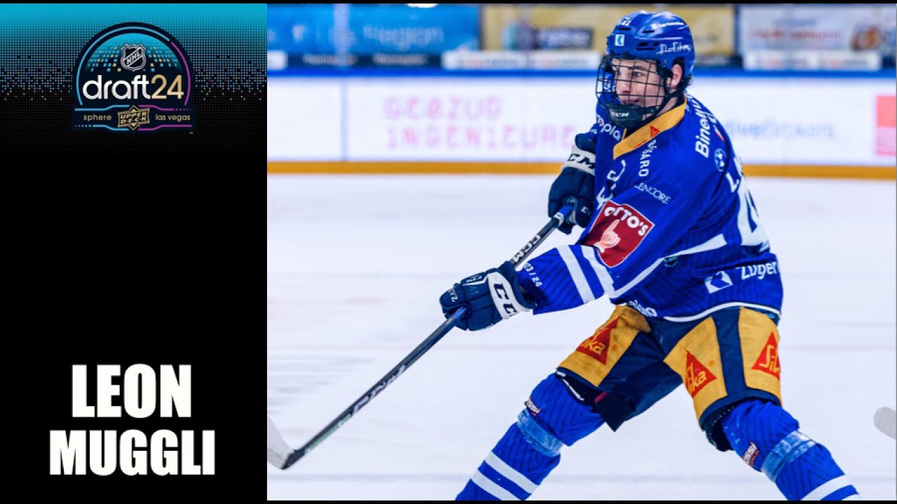 2024 NHL Draft : Leon Muggli - 23-24 Highlights - YouTube