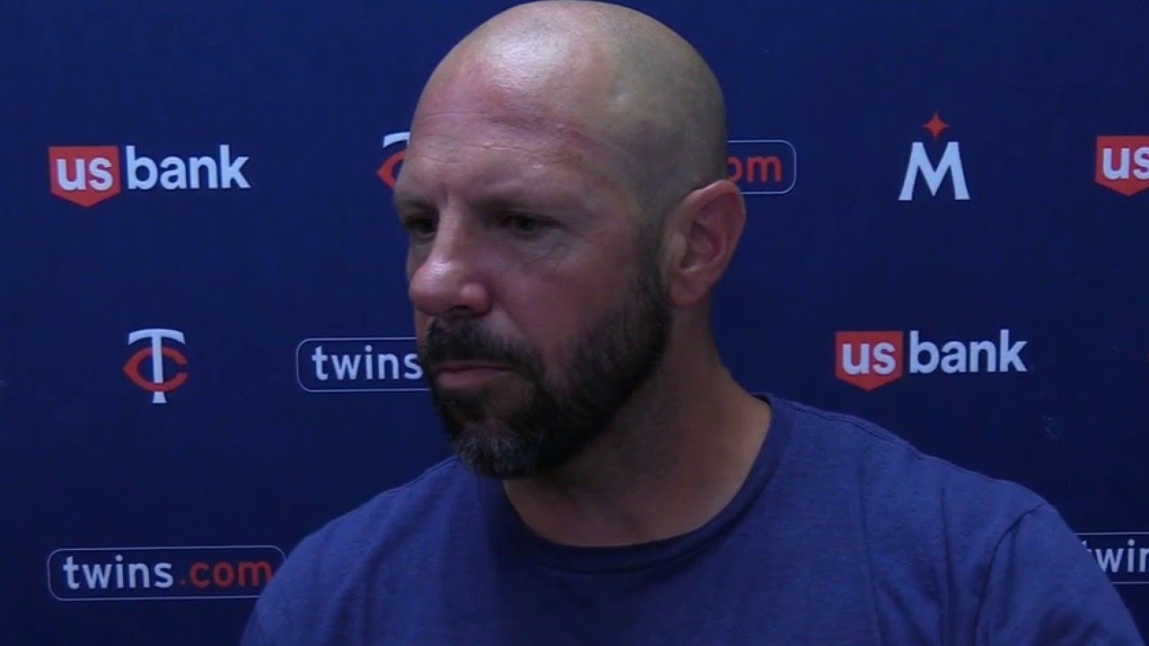 Twins acting manager Tingler on come-from-behind win over Reds - YouTube