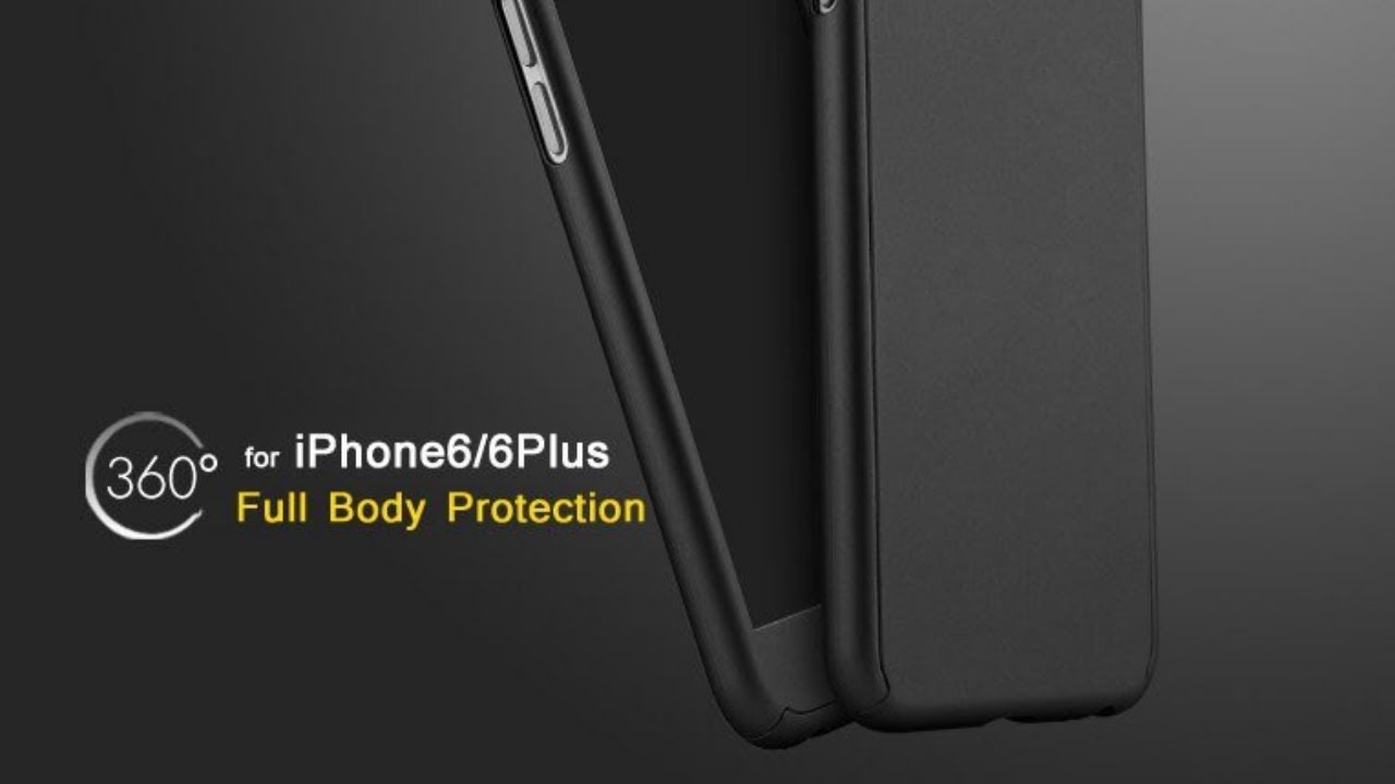 IPAKY 360 DEGREE HYBRID FRONT BACK COVER CASE FOR APPLE IPHONE 6S/6 ...