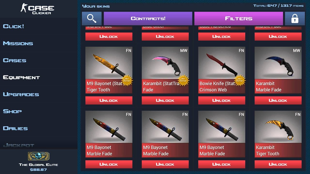 Case Clicker Trade Name Trade with me - YouTube