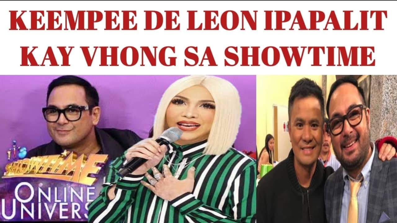 KEEMPEE DE LEON IPAPALIT KAY VHONG SA SHOWTIME - YouTube