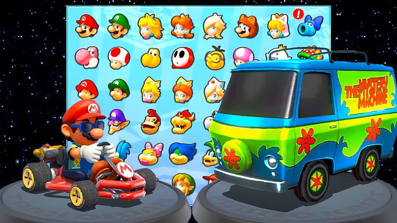 Scooby vs Mario Sunshine Who Will Conquer the Fruit Cup in Mario Kart 8 ...