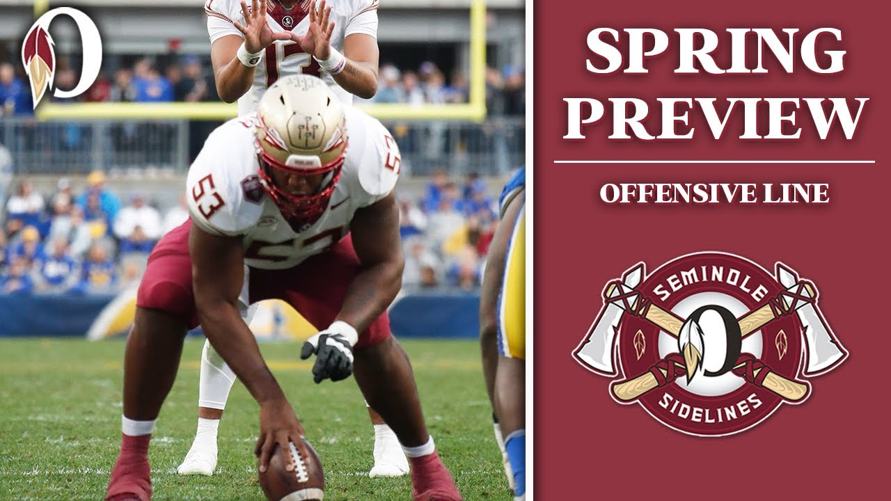FSU Football 2024 Spring Preview: Offensive Line - YouTube