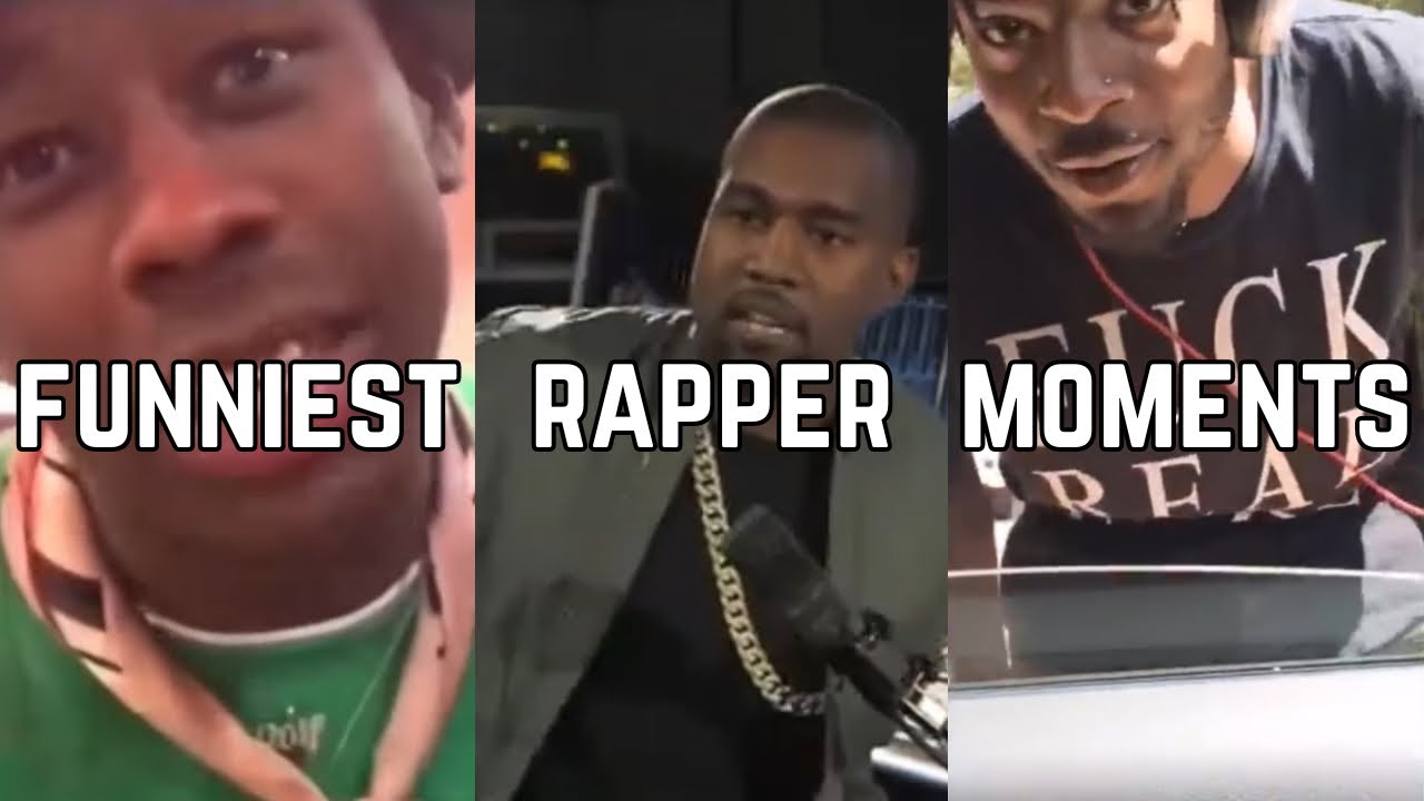funniest rapper moments compilation - YouTube