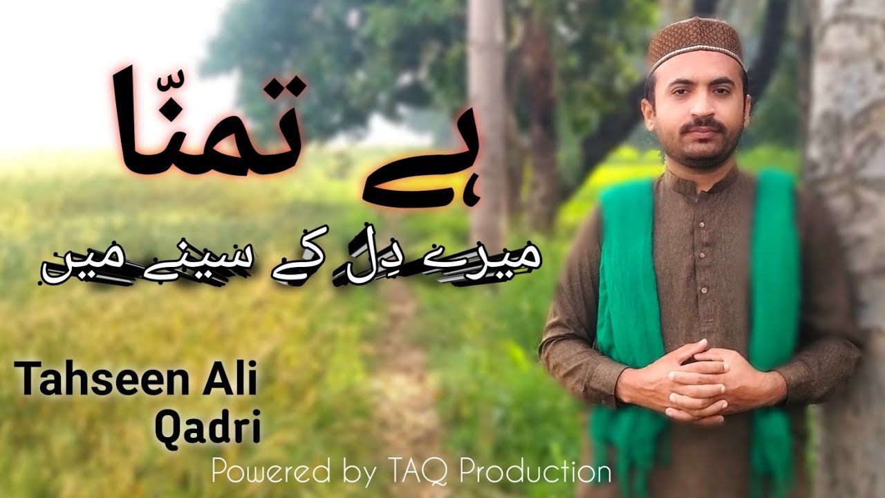 New Ramzan _Naat _ Hai tamana Mere Dil ke seny Ma _ Tahseen Ali Qadri _2024 - YouTube