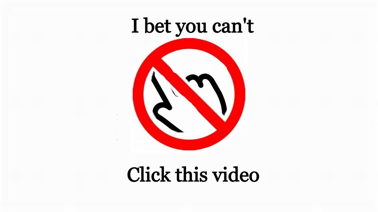 Do Not Click This Video - YouTube