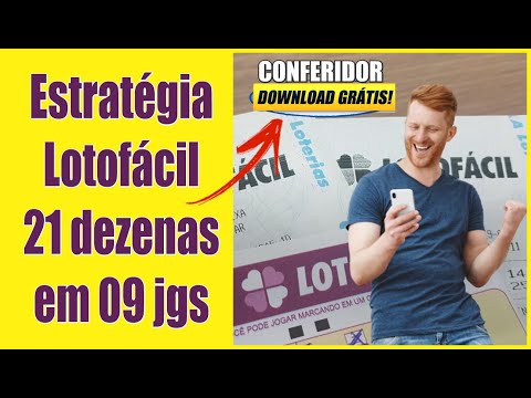 Redução Lotofácil 21 dezenas p/ 15 em apenas 09 jogos - ERRE 4 e tenha Premiações 100% Garantidas !