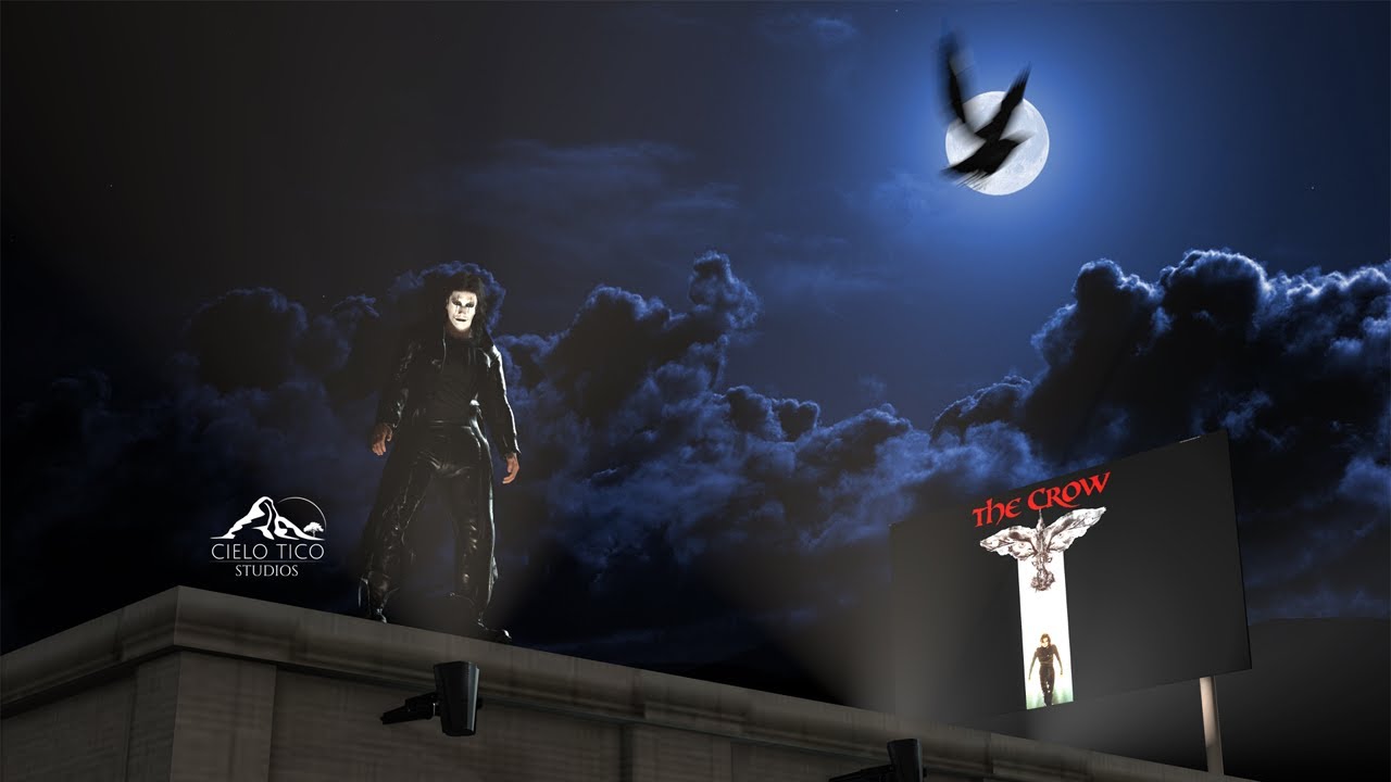 Eric Draven character - Tribute The Crow movie - YouTube