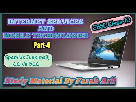 CBSE Class-10 || Ch-2 : Spam Vs Junk mail, CC Vs BCC || Part-4 - YouTube