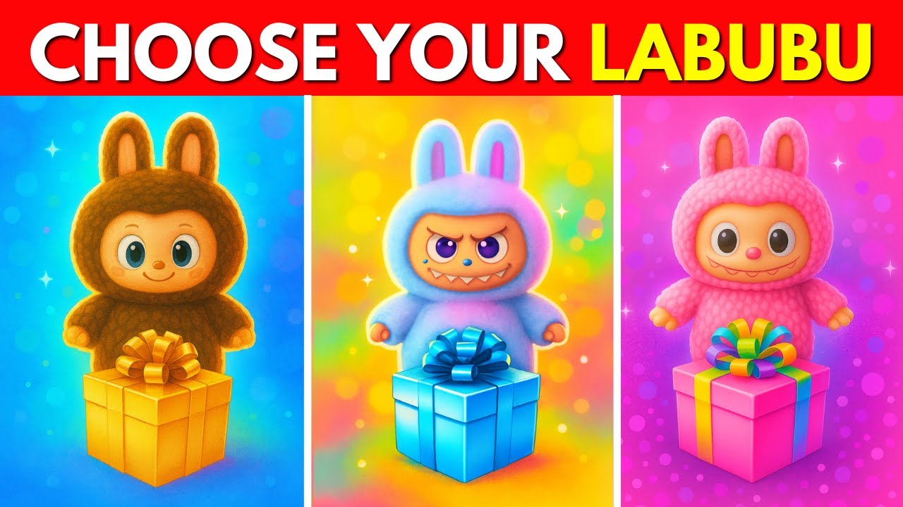 Choose Your Labubu Challenge! 🎁 Choose Your Gift LABUBU EDITION!😍🐰 ...