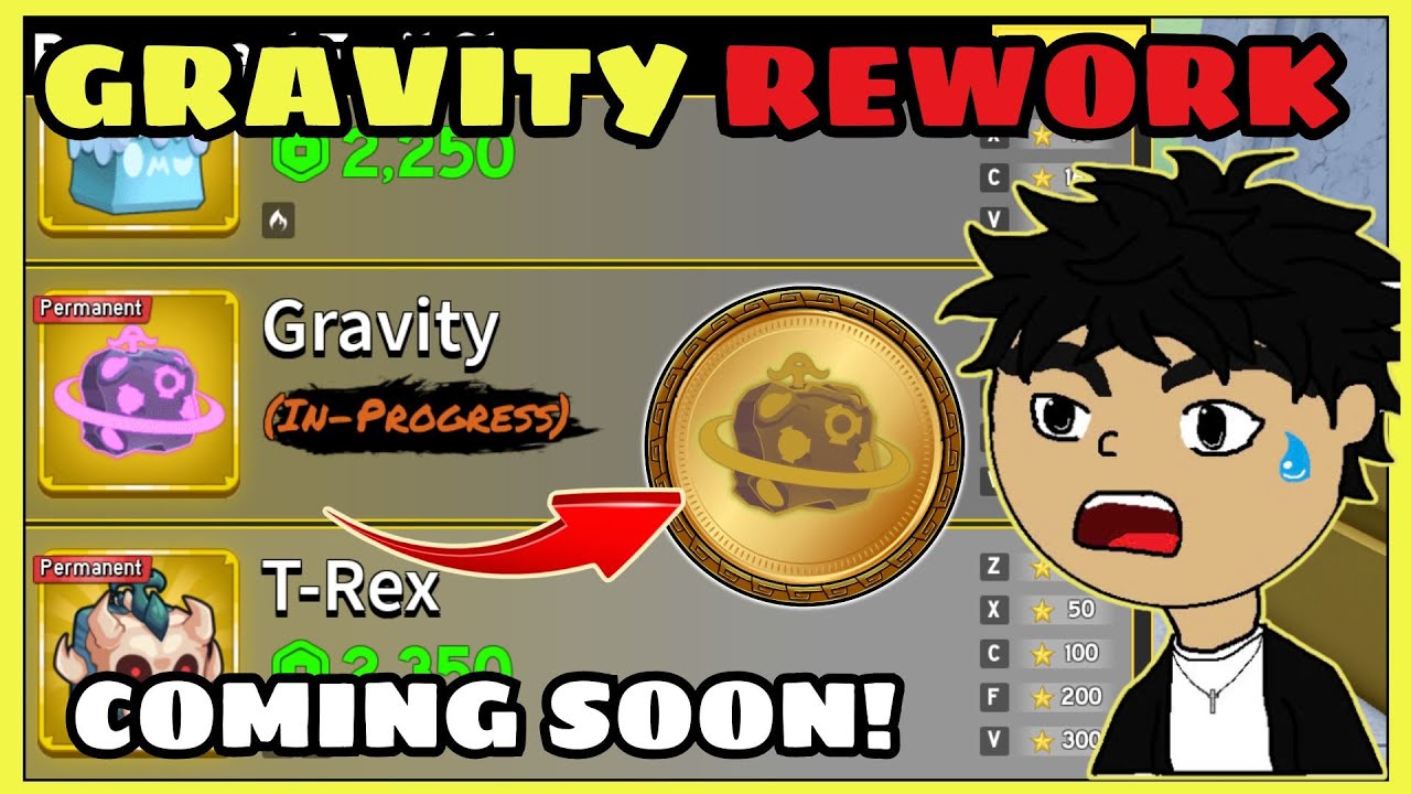 ADMIN Bất Ngờ REWORK Trái GRAVITY Và Hàng Loạt Trái Khác Trong Update ...