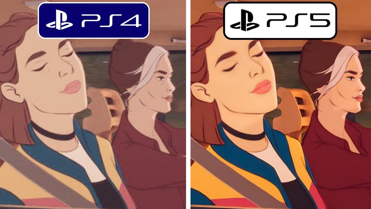 Open Roads PS4 vs PS5 Graphics Comparison - YouTube