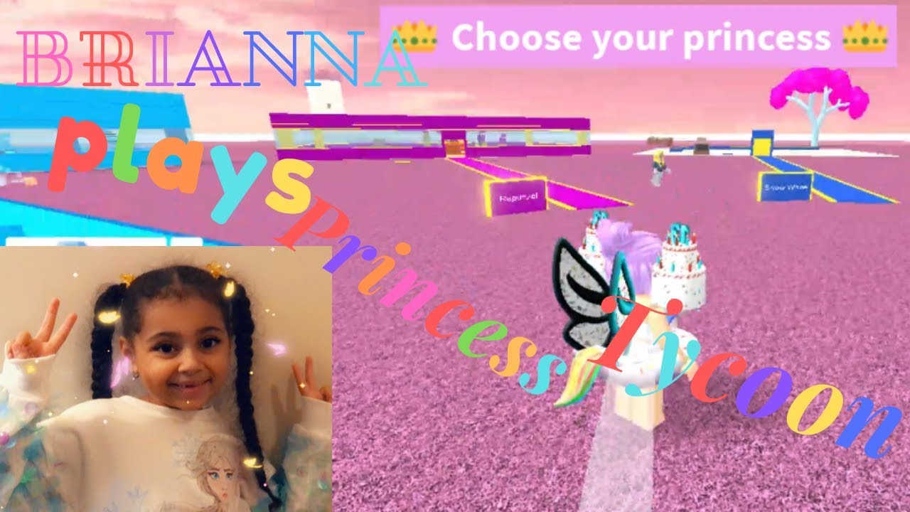 Playing Princess Tycoon Roblox - YouTube