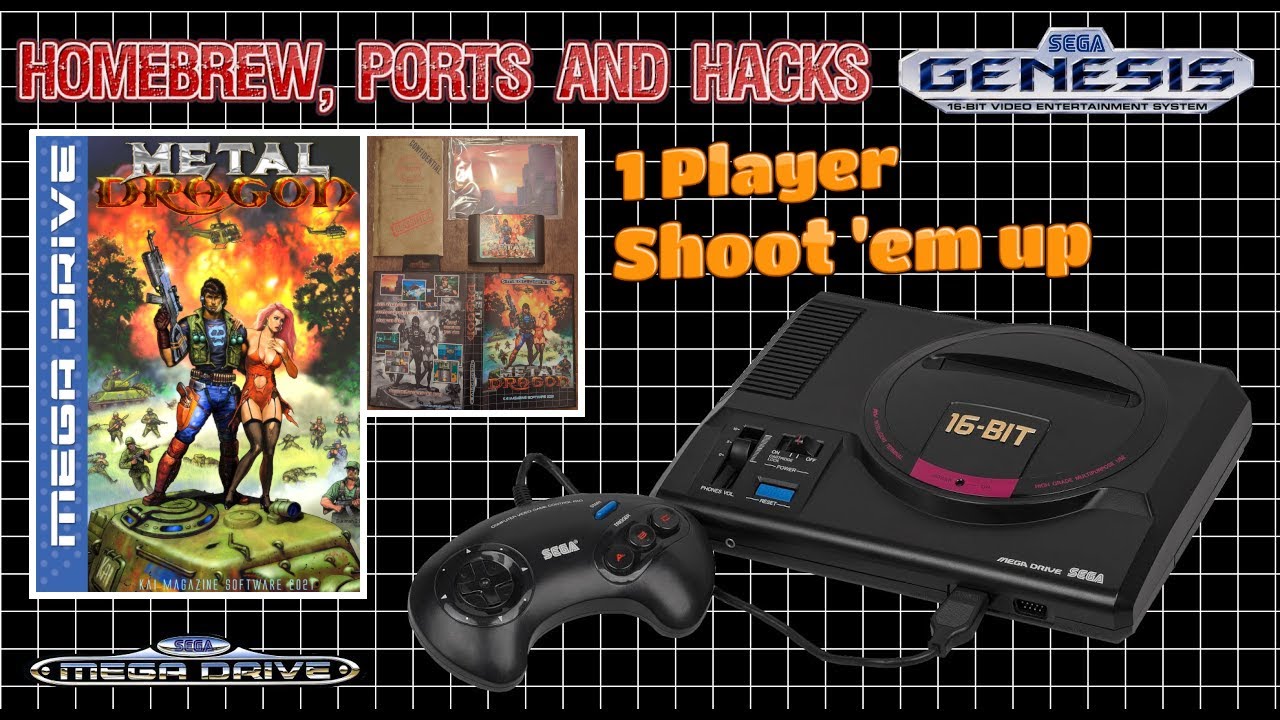 Metal Dragon (2022) - New Megadrive/Genesis game like Mercs and ...