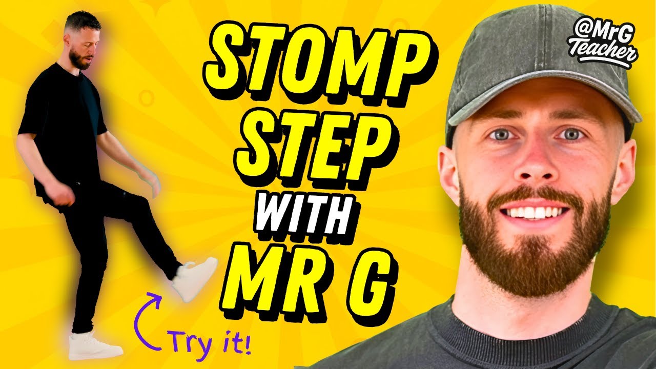 How to Do the Stomp Step | ADHD-Friendly Dance Lesson with Mr G Teacher | Shuffle School ...