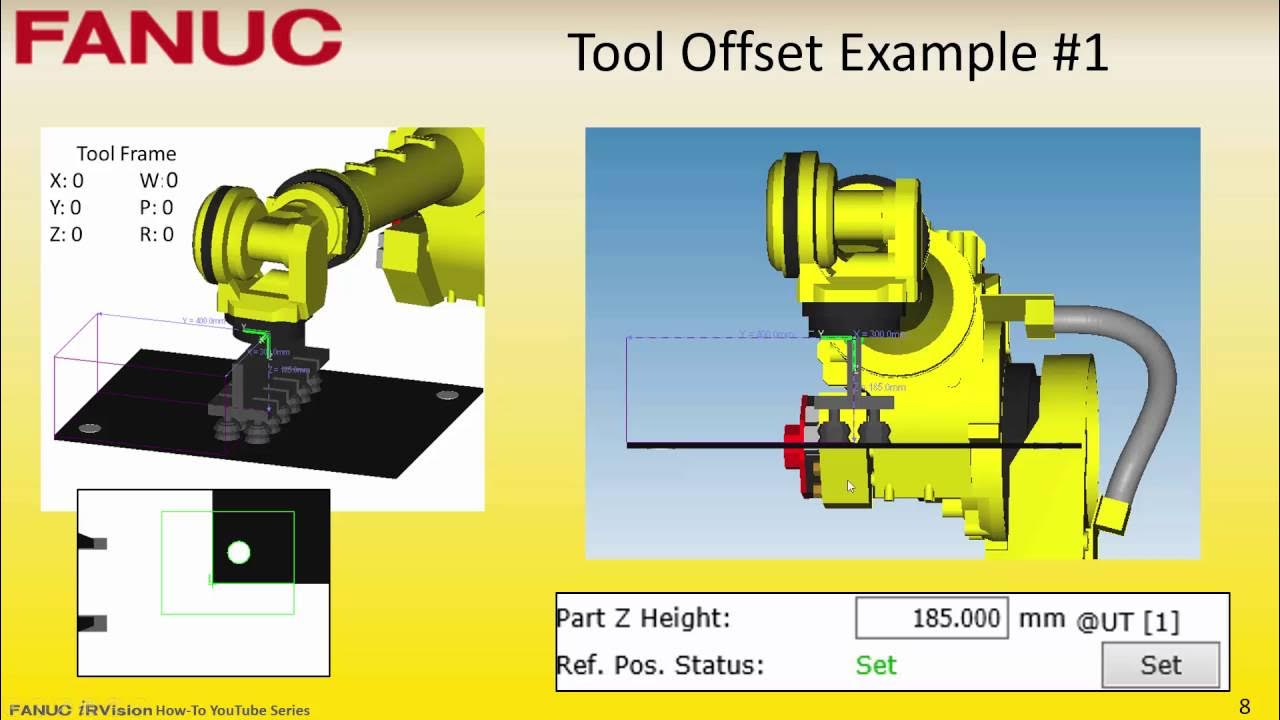 FANUC iRVision – How to Set the Part Z Height Field - YouTube