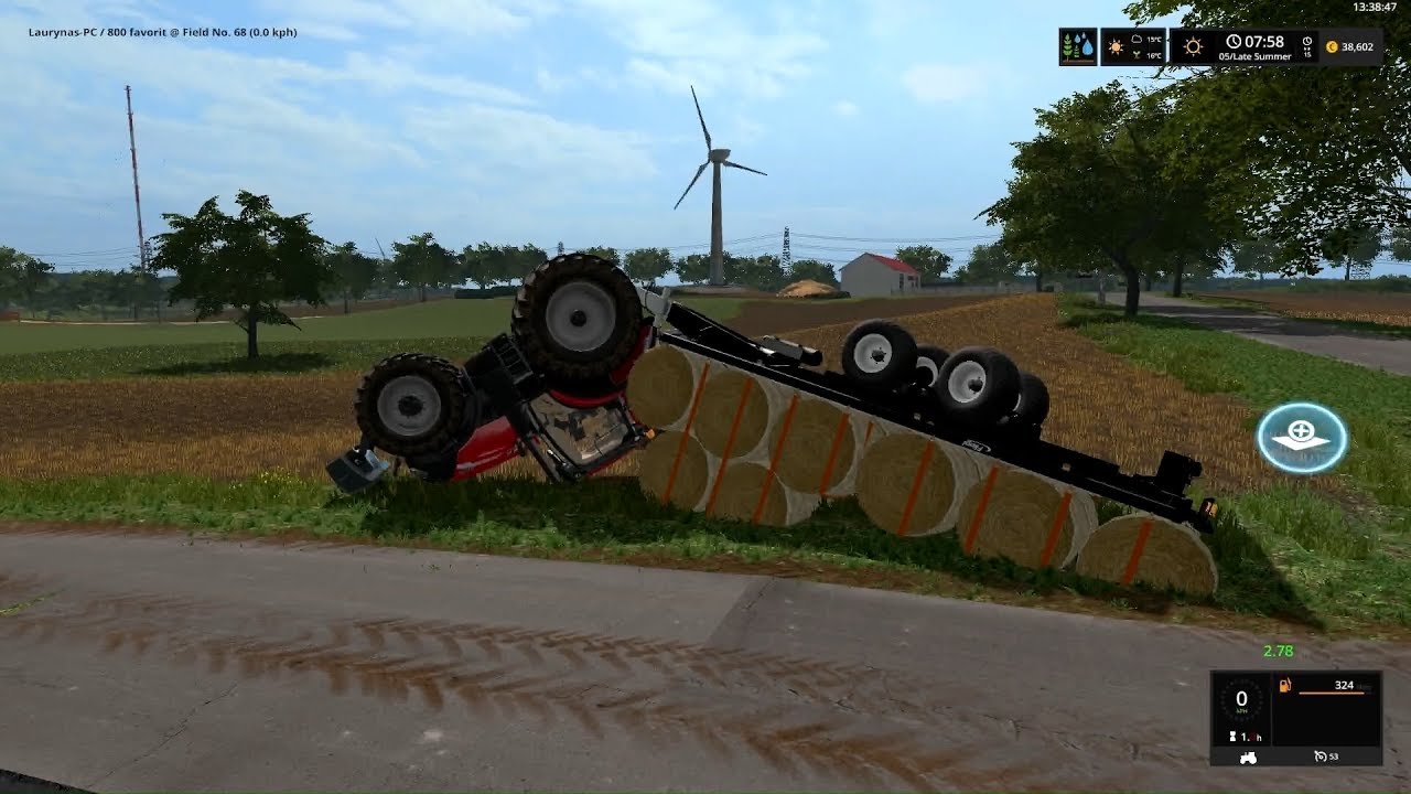 FS17 Timelapse 2 (Gorale) - Grass work! /w Seasons mod! - YouTube