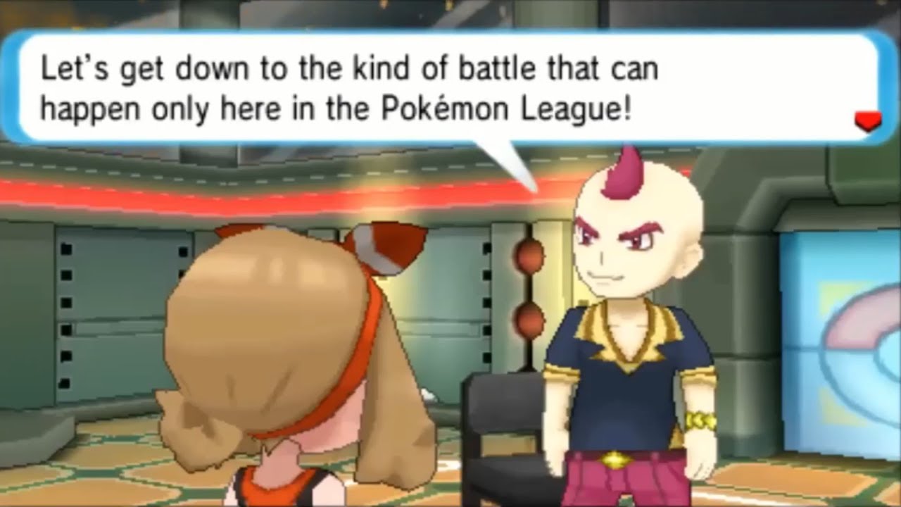 Pokémon Omega Ruby & Alpha Sapphire The Elite Four Appears! - YouTube